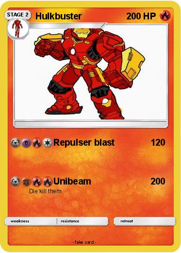 Pokémon Hulkbuster 74 74 - Repulser blast - My Pokemon Card