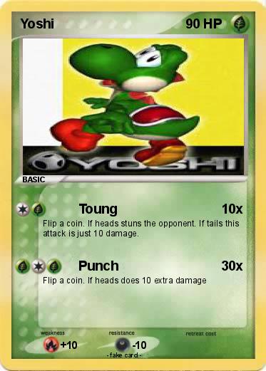 Pokémon Yoshi 3250 3250 - Toung - My Pokemon Card