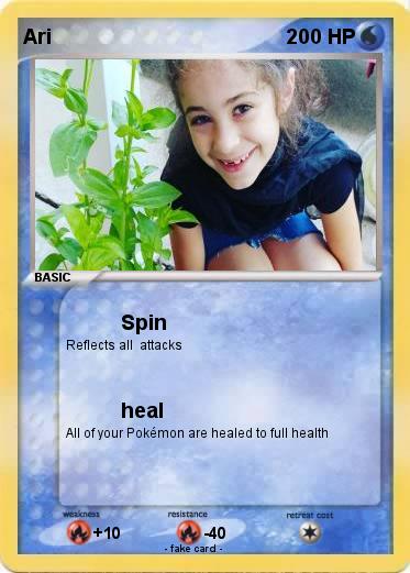 Pokémon Ari 64 64 - Spin - My Pokemon Card