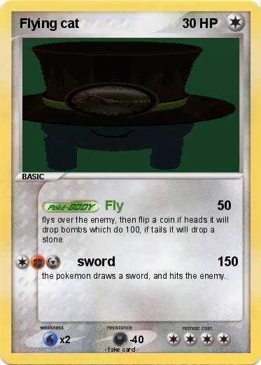 Pokémon Flying cat 30 30 - Fly - My Pokemon Card
