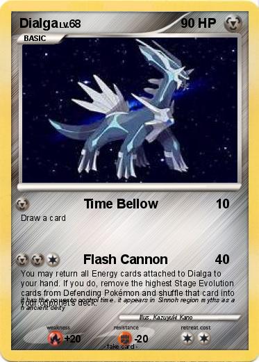 Pokémon Dialga 5542 5542 - Time Bellow - My Pokemon Card