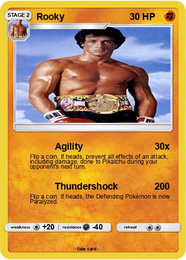 Pokémon Rooky 4 4 - Agility - My Pokemon Card