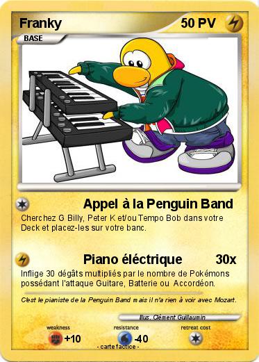 Pokémon Franky 226 226 - Appel à la Penguin Band - Ma carte Pokémon