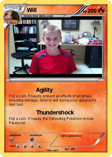 Pokémon Will 525 525 - Agility - My Pokemon Card