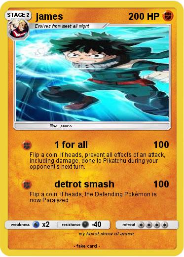 Pokémon james 1914 1914 - 1 for all - My Pokemon Card