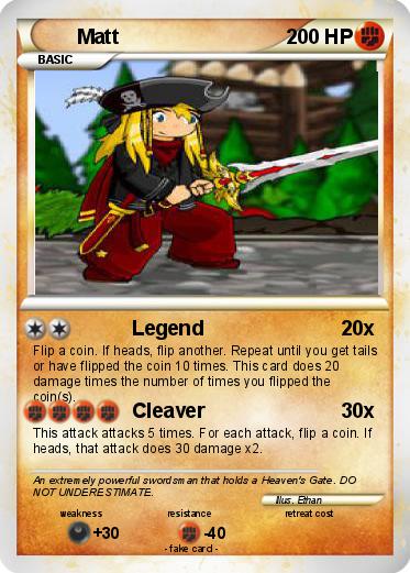 Pokémon Matt 715 715 - Legend - My Pokemon Card