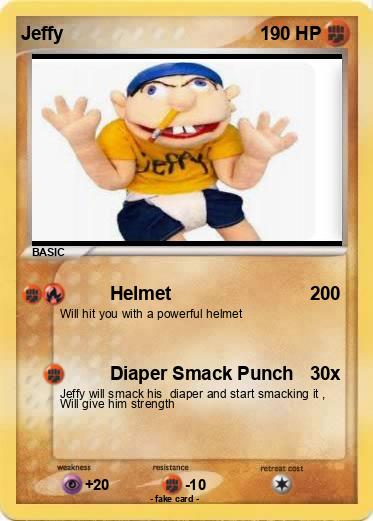 Pokémon Jeffy 1229 1229 - Helmet - My Pokemon Card