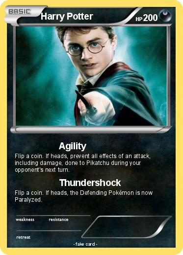 Pokémon Harry Potter 2457 2457 - Agility - My Pokemon Card