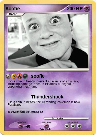 Pokémon Soofie - soofie - My Pokemon Card