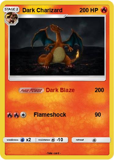 Pokémon Dark Charizard 910 910 - Dark Blaze - My Pokemon Card