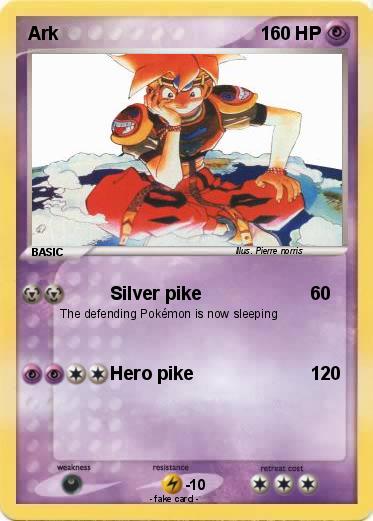 Pokémon Ark 12 12 - Silver pike - My Pokemon Card