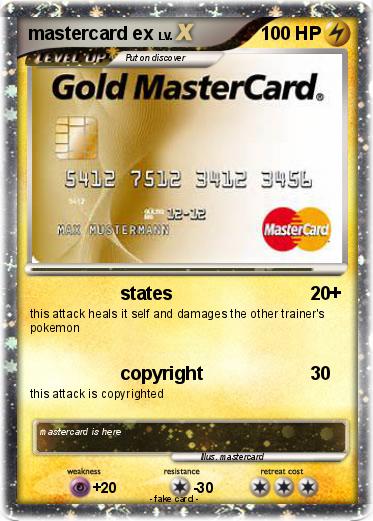 Pokémon mastercard ex - states - My Pokemon Card