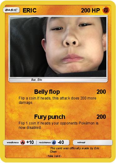 Pokémon ERIC 977 977 - Belly flop - My Pokemon Card