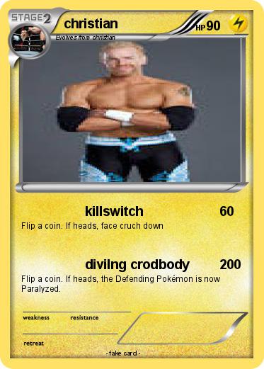 Pokémon christian 501 501 - killswitch - My Pokemon Card