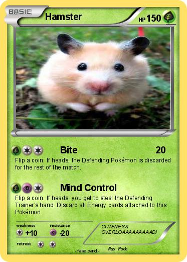 Pokémon Hamster 509 509 - Bite - My Pokemon Card