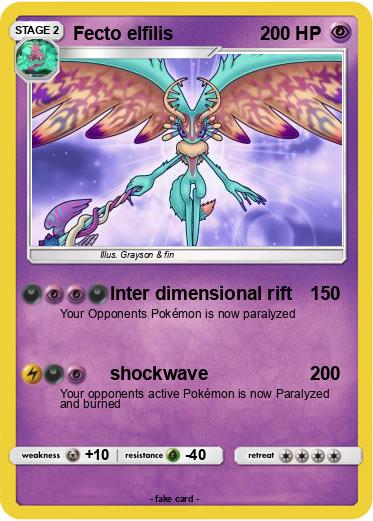 Pokémon Fecto elfilis 5 5 - Inter dimensional rift - My Pokemon Card