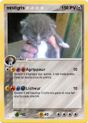 Pokémon mistigris 1 1 - Agrippeur - Ma carte Pokémon