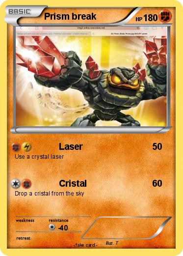 Pokémon Prism break 120 120 - Laser - My Pokemon Card
