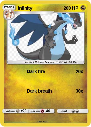 Pokémon Infinity 291 291 - Dark fire - My Pokemon Card
