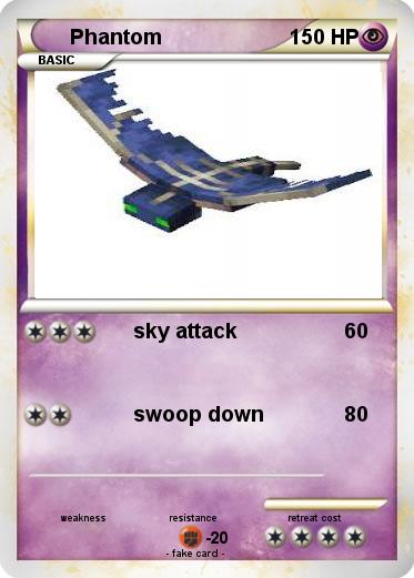 Pokémon Phantom 832 832 - sky attack - My Pokemon Card
