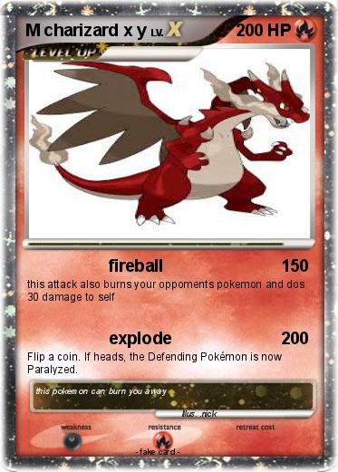 Pokémon charizard xy - fireball - My Pokemon Card