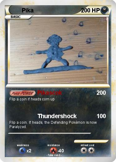 Pokémon Pika 863 863 - Pikascok - My Pokemon Card