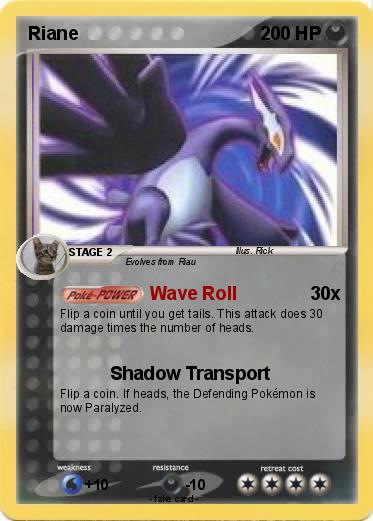 Pokémon Riane 2 2 - Wave Roll - My Pokemon Card