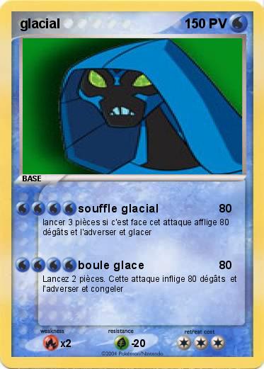 Pokémon glacial 2 2 - souffle glacial - Ma carte Pokémon