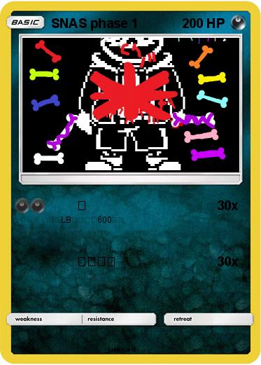 Pokémon SNAS phase 1 1 - 死 - My Pokemon Card