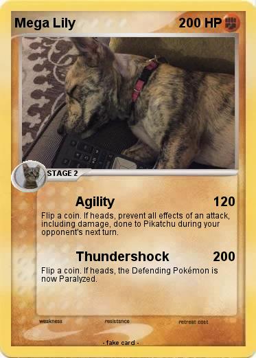 Pokémon Mega Lily - Agility - My Pokemon Card