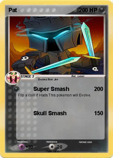 Pokémon Pat 87 87 - Super Smash - My Pokemon Card