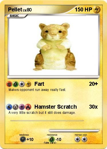 Pokémon Pellet - Fart - My Pokemon Card