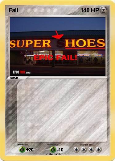 Pokémon Fail 39 39 - My Pokemon Card