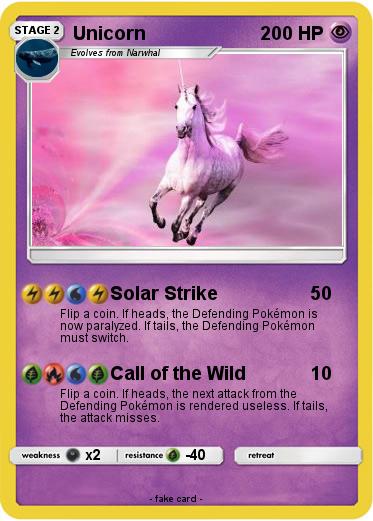 Pokémon Unicorn 609 609 - Solar Strike - My Pokemon Card