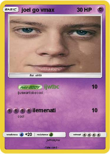 Pokémon joel go vmax - ijwtbc - My Pokemon Card