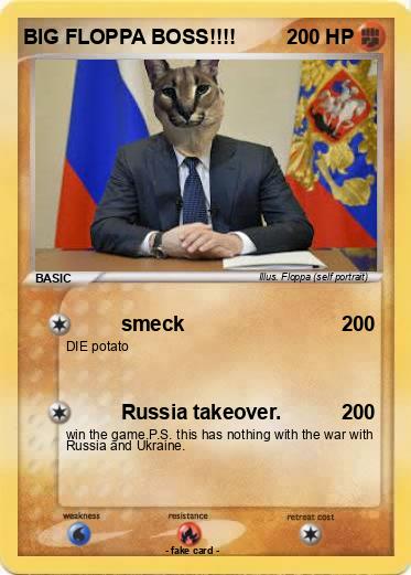 Pokémon BIG FLOPPA BOSS - smeck - My Pokemon Card