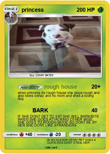 Pokémon princess 1877 1877 - rough house - My Pokemon Card