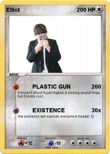 Pokémon Elliot 173 173 - PLASTIC GUN - My Pokemon Card