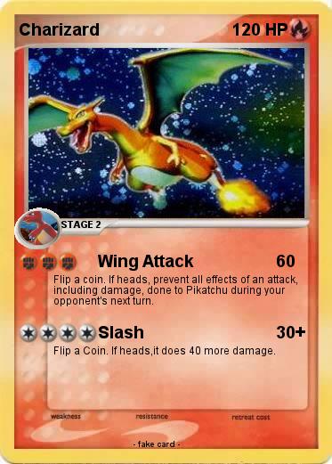 Pokémon Charizard 9468 9468 - Wing Attack - My Pokemon Card