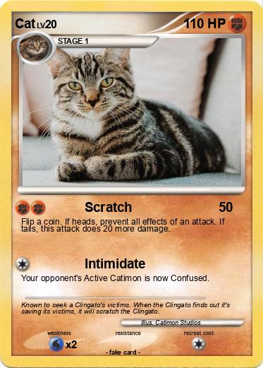 Pokémon Cat 4126 4126 - Scratch - My Pokemon Card