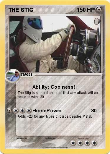 Pokémon THE STIG 3 3 - Ability: Coolness!! - My Pokemon Card