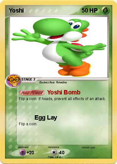 Pokémon Yoshi 3591 3591 - Yoshi Bomb - My Pokemon Card