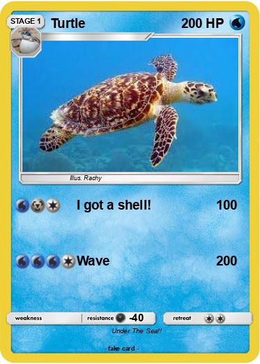 Pokémon Turtle 835 835 - I got a shell! - My Pokemon Card