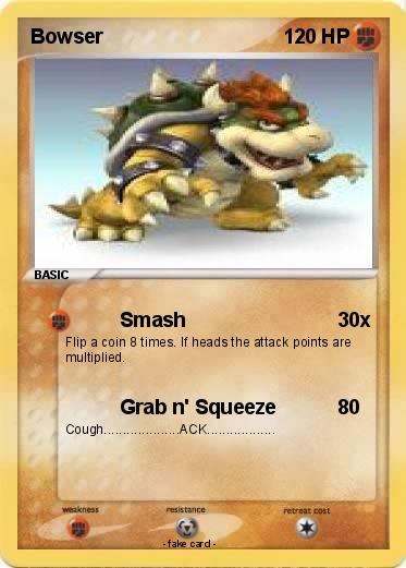 Pokémon Bowser 1451 1451 - Smash - My Pokemon Card