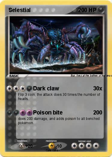 Pokémon Selestial - Dark claw - My Pokemon Card