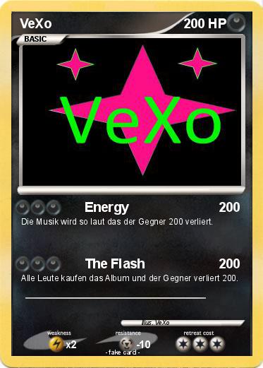 Pokémon VeXo - Energy - My Pokemon Card