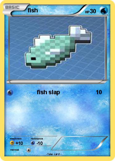 Pokémon fish 399 399 - fish slap - My Pokemon Card