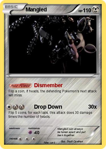 Pokémon Mangled - Dismember - My Pokemon Card