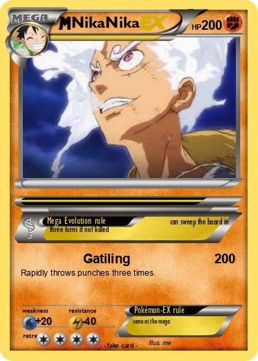Pokémon NikaNika - Gatiling - My Pokemon Card