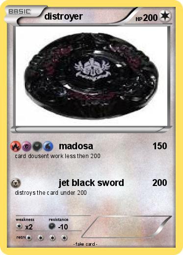 Pokémon distroyer 21 21 - madosa - My Pokemon Card